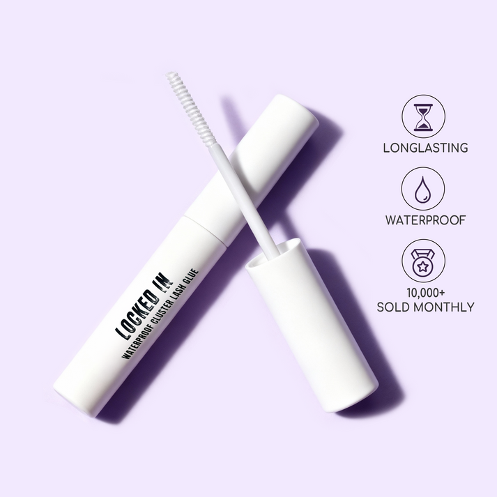 (PRE ORDER) 'LOCKED IN' Waterproof Lash Cluster Glue – Cluster Lash Club